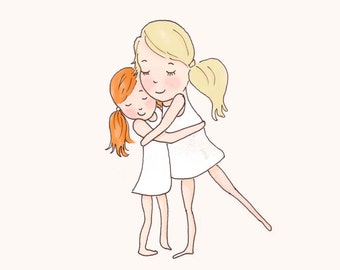 Best Friends Best Friends Stick Together Sisters Digital