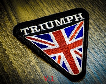 Triumph patch | Etsy