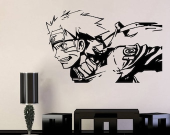 Anime wall decal | Etsy