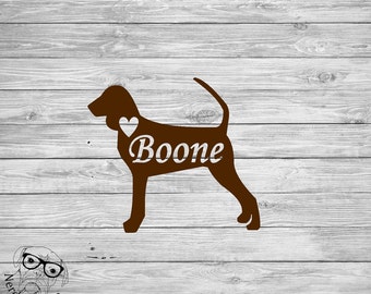 Black tan coonhound | Etsy