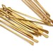 Paddle Eye Pins 12 Raw Brass Paddle Eye Pins Customized Size