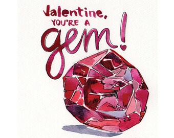 Geology Lovers Nerdy Valentines Cards Digital Download for
