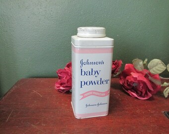 Baby powder tin | Etsy