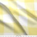 Plaid Buffalo Check Fabric Large Yellow Buffalo Check