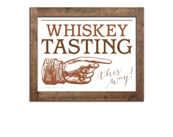 Whiskey signs | Etsy