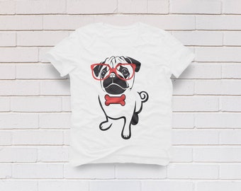 Pug svg | Etsy