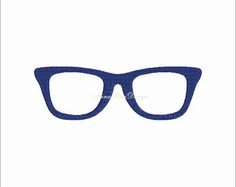 Glasses embroidery | Etsy