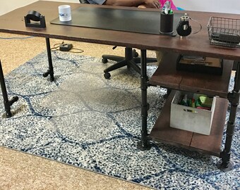 Pipe desk | Etsy