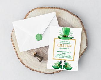 Irish invitation | Etsy