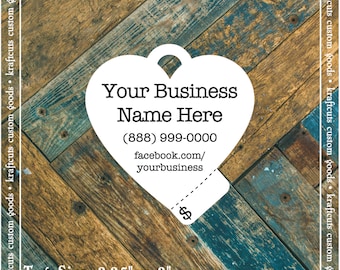 Perforated tags | Etsy