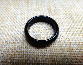 Obsidian rings | Etsy