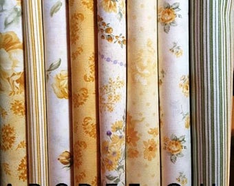 Shabby chic fabric | Etsy