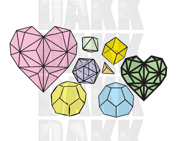 Geo Shape PNG and SVG Files