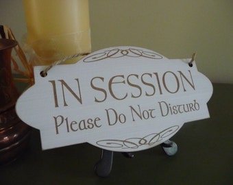 In session sign | Etsy