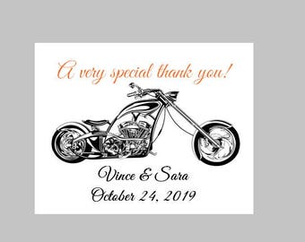 Motorcycle thank you | Etsy