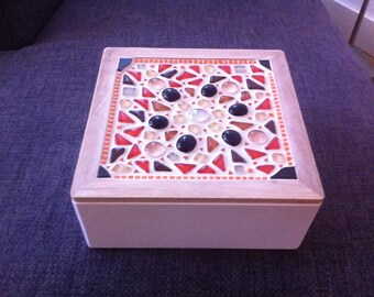 Mosaic box | Etsy