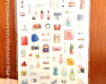 Dress up stickers | Etsy