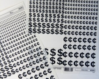 Rub on letters | Etsy