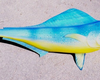 Palm frond fish | Etsy