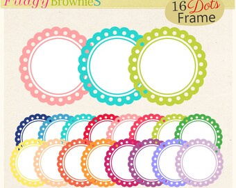 Scalloped frame | Etsy