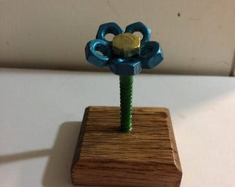 Nut bolt flower | Etsy