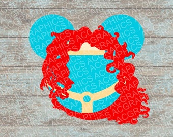 Merida svg | Etsy