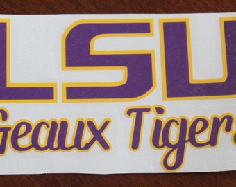 Lsu decal | Etsy
