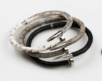 Snake skin jewelry | Etsy