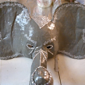 Elephant mask | Etsy