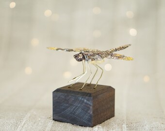 Dragonfly metal dragonfly dragonfly figurine forged