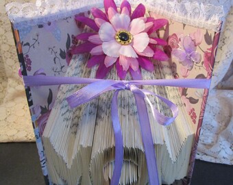 Altered book art | Etsy