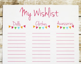 Birthday wishlist | Etsy