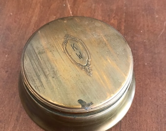 Vintage powder puff | Etsy