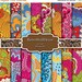 Abstract Floral Digital Paper Exotic Digital Paper Abstract