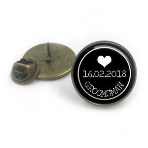 Grooms pin | Etsy
