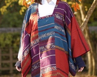 Custom Made To Order Japanese Haori Coat Kimono Jacket Samurai