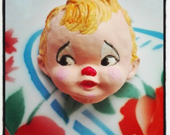 Rubber face doll | Etsy