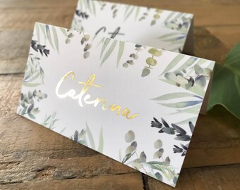 Spring place cards | Etsy