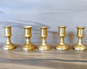 Brass candlesticks | Etsy