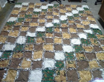 Bear rag quilt | Etsy