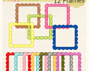 Clipart frames | Etsy