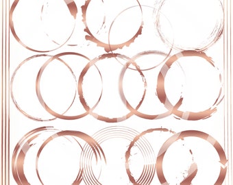 Rose gold frame | Etsy