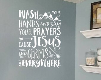 Cute bathroom art | Etsy