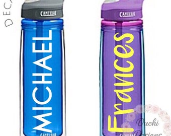 Water bottle decal | Etsy