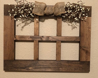 6 pane window | Etsy