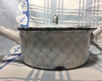 Enamelware pot | Etsy
