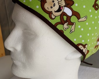 Pro Tech Men's / Unisex Scrub Hat Sewing Pattern©