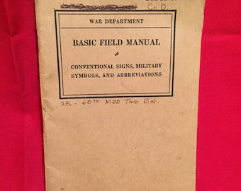 Field manual | Etsy