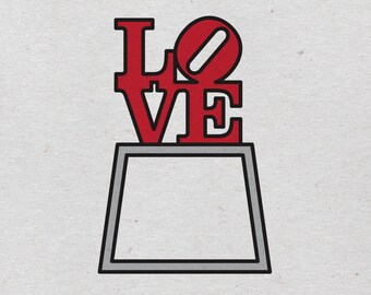 LOVE PARK Philadelphia Art Print Love Park Philly Wall Art