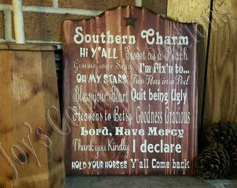 Southern sayings | Etsy